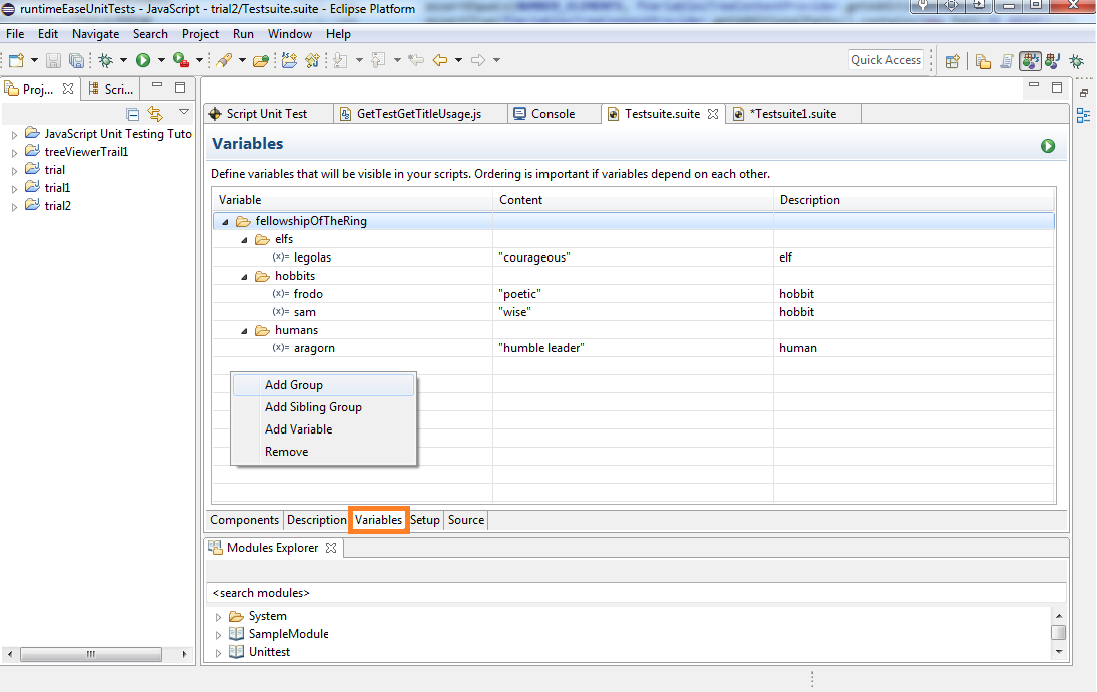 EASE/UnitTest/UI/TestSuiteEditor - Eclipsepedia