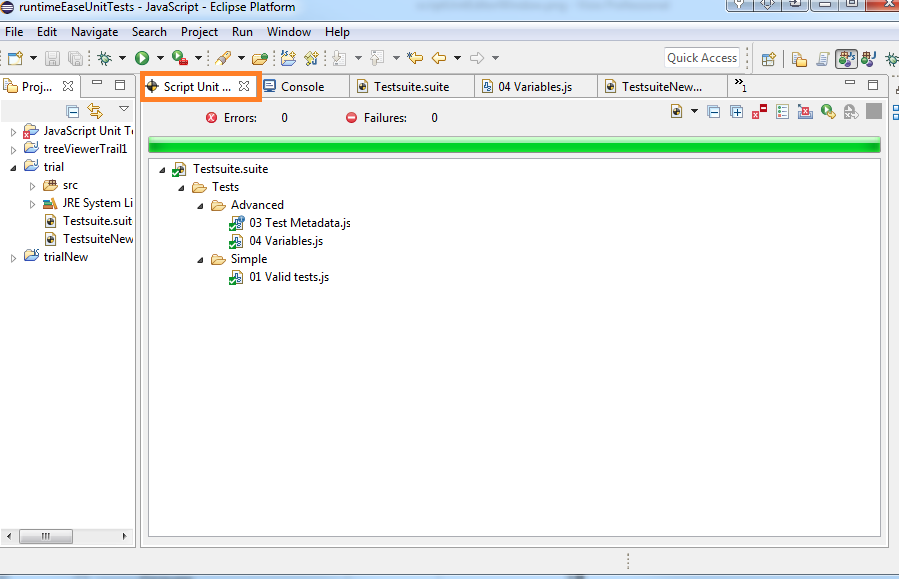 EASE/UnitTest/UI/TestSuiteEditor - Eclipsepedia