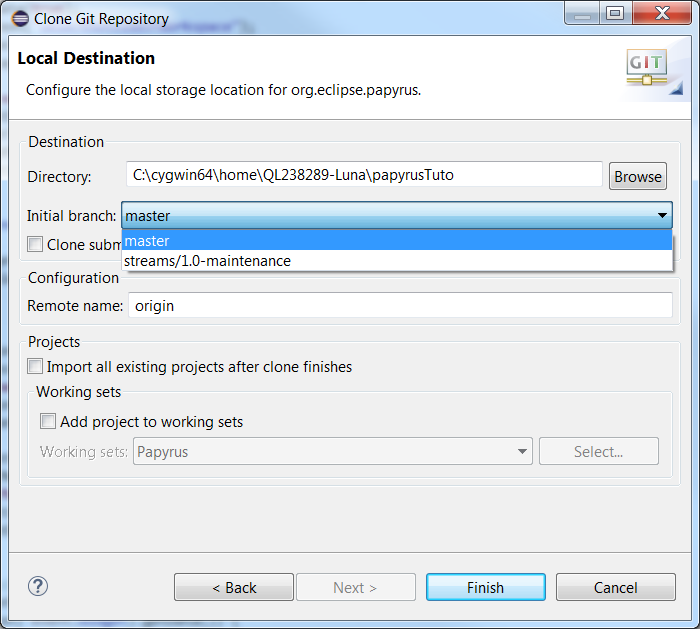 Papyrus/Papyrus Developer Guide/Papyrus Git Tutorial - Eclipsepedia