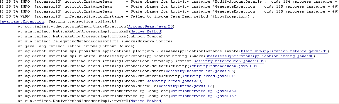 Stardust/Knowledge Base/Integration/Application/Exception Propagation - Eclipsepedia