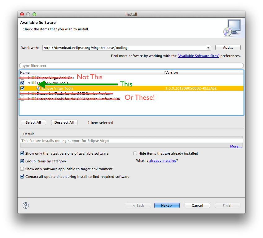 Virgo/Tooling - Eclipsepedia