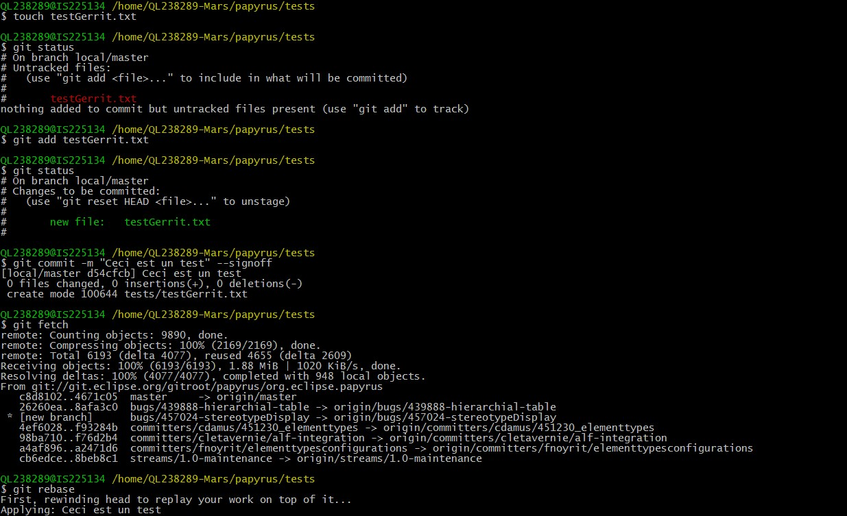 Papyrus/Papyrus Developer Guide/How to Contribute to Papyrus with Gerrit - Eclipsepedia