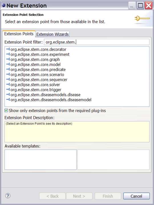Creating a new Disease Model Plug-in - Eclipsepedia