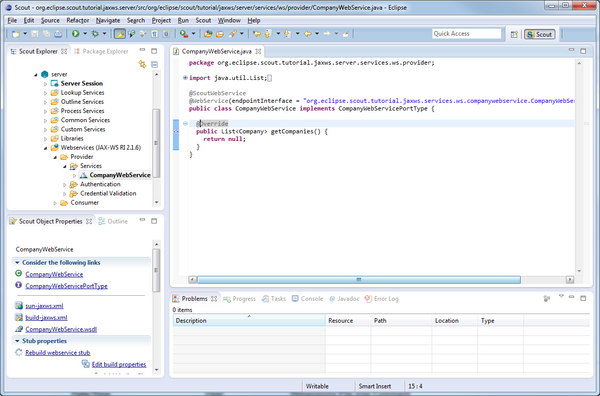 Scout/Tutorial/3.8/webservices/Webservices with JAX-WS - Eclipsepedia