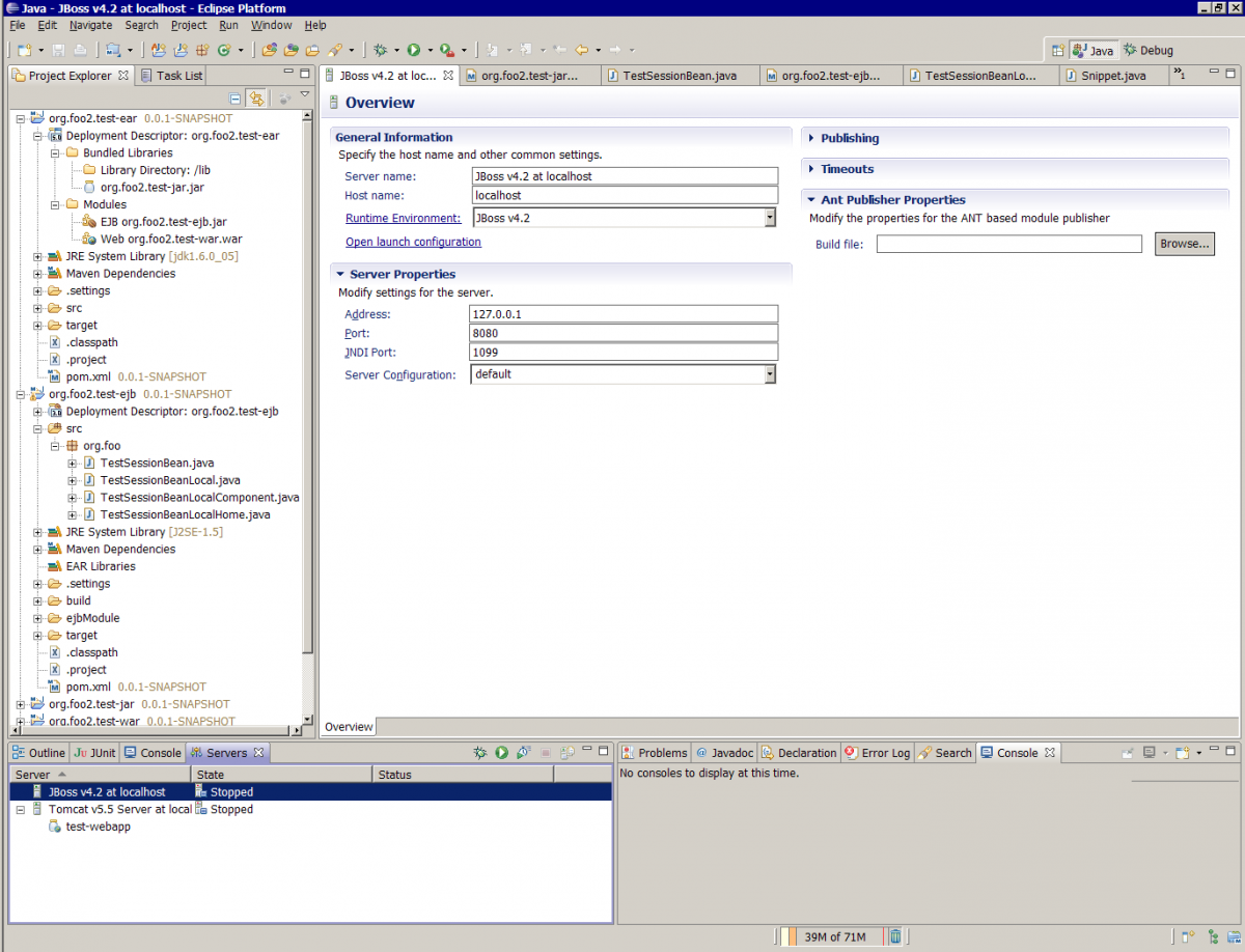 UI Walkthrough JavaEE Perspective - Eclipsepedia