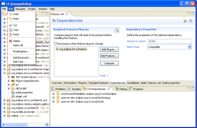 E4/Compatibility/Running the compatibility layer - Eclipsepedia