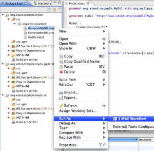 Xtext/GettingStarted - Eclipsepedia