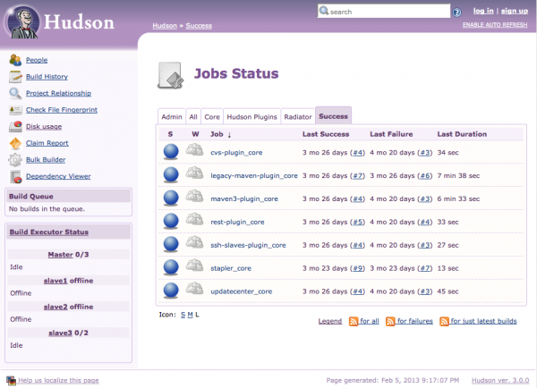 Hudson-ci/Using Hudson/Meet Hudson - Eclipsepedia