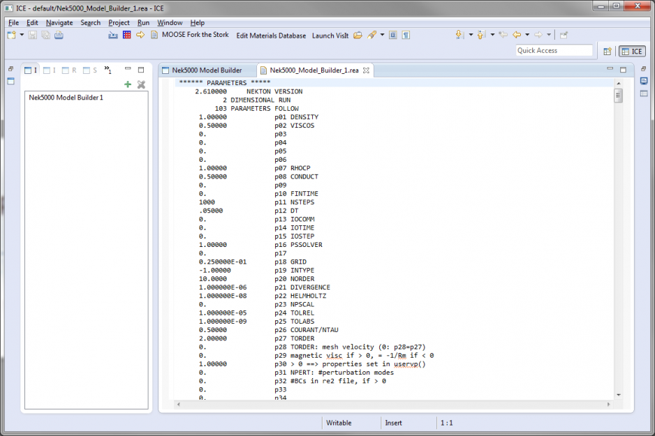 Using Nek5000 with ICE - Eclipsepedia
