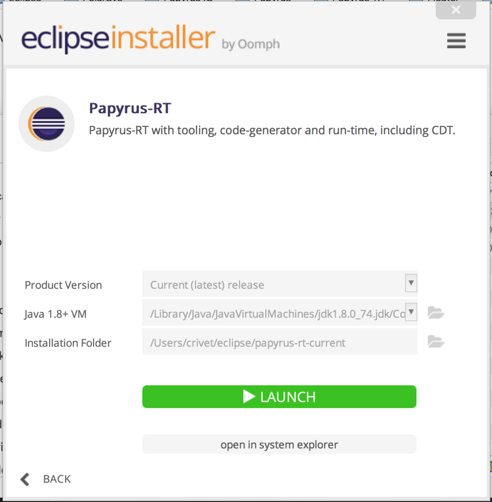 Papyrus-RT/User/User Guide/Papyrus-RT Installer - Eclipsepedia