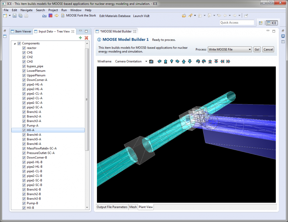 Using MOOSE with ICE - Eclipsepedia