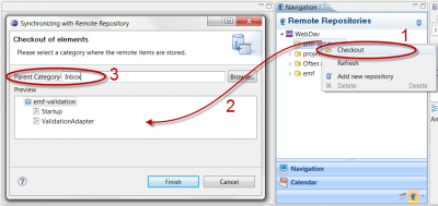 Remus/Working with Remote Repositories - Eclipsepedia